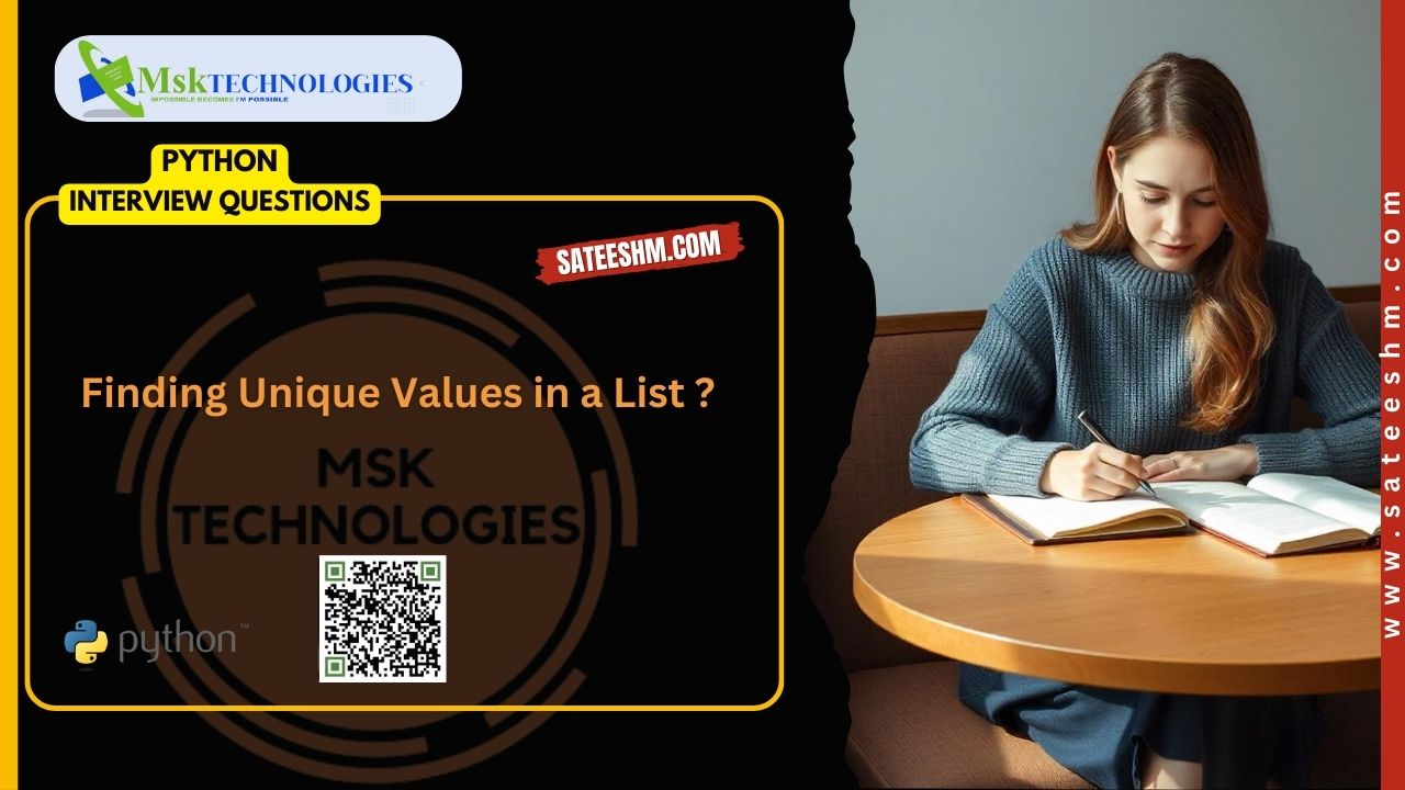 Finding Unique Values in a List